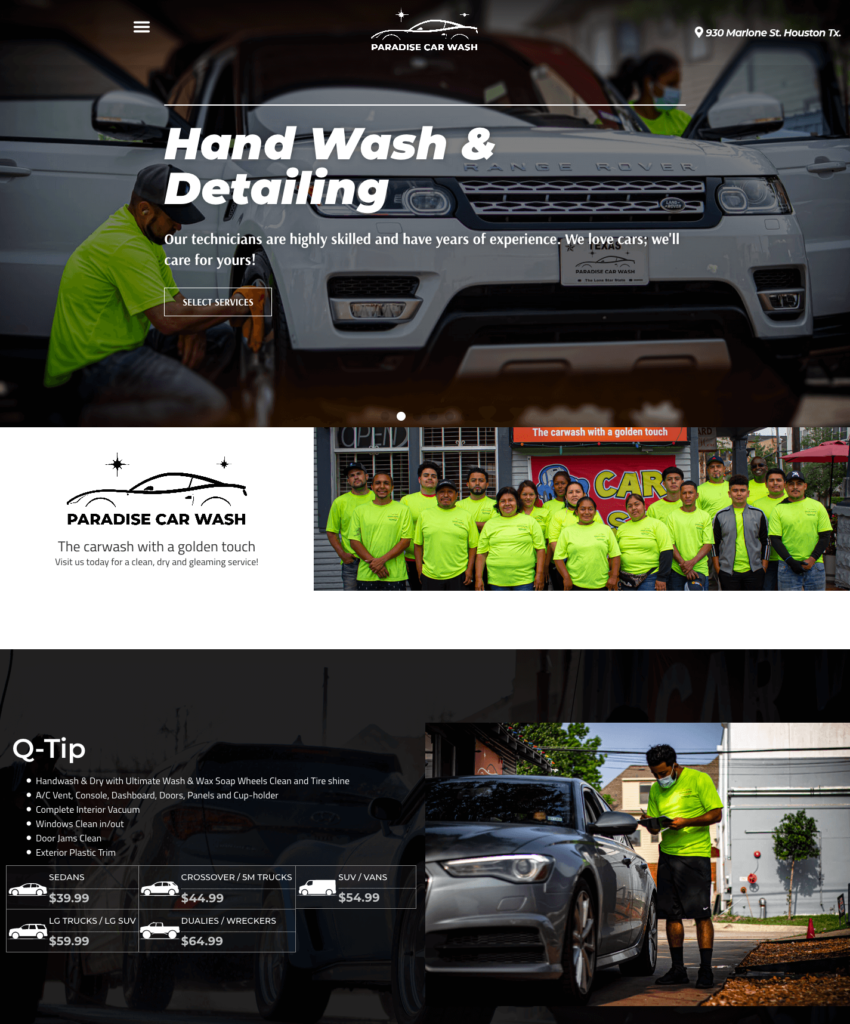 Paradise Car Wash - Summitline Images